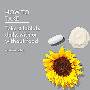 HUM Got Calcium - Vegan Calcium Supplement for Bone Health + Teeth Strengthening with Vitamin D3 for Enhanced Absorption (60 Vegan Tablets, 30 Day Supply)