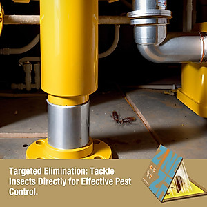 ZingZap 13-Pack Mouse & Insect Glue Traps/Board, 3X Faster Catch with Built-in Hazelnut Scent, Sticky Trap for Crawling Pests, Rats & Mice Extra Heavy & Sticky, Biodegradable