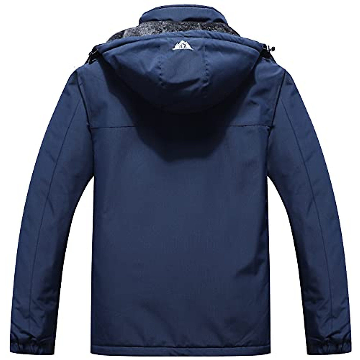 MOERDENG Men's Mountain Waterproof Ski Jacket Windproof Rain Windbreaker Winter Warm Hooded Snow Coat