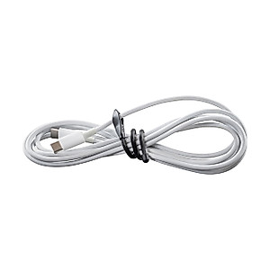 Nite Ize Gear Tie Cordable, The Orginal Reusable Rubber Twist Tie with Stretch-Loop For Cord Management + Storage, 6-Inch, Assorted Colors, 4 Pack, Made in the USA