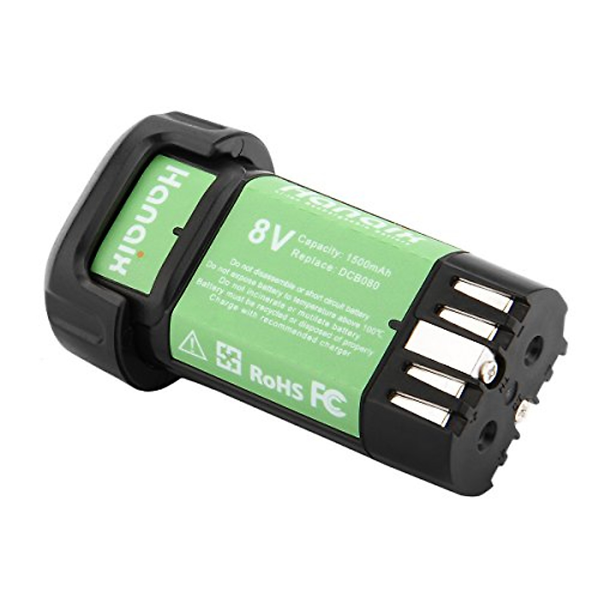 Hanaix 8V 1500mAh Battery Replacement for DEWALT DCB080 Fit for DEWALT DCF680N1 DW4390 DCF682 DCL023 DCF680 DCB095 DCF680N2 DCF680G2 Li-ion Battery