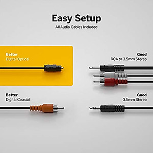 VIZIO Sound Bar for TV, 36” 2.1 Home Audio Surround Sound System for TV with Wireless Subwoofer and Bluetooth, (SB3621n-H8)