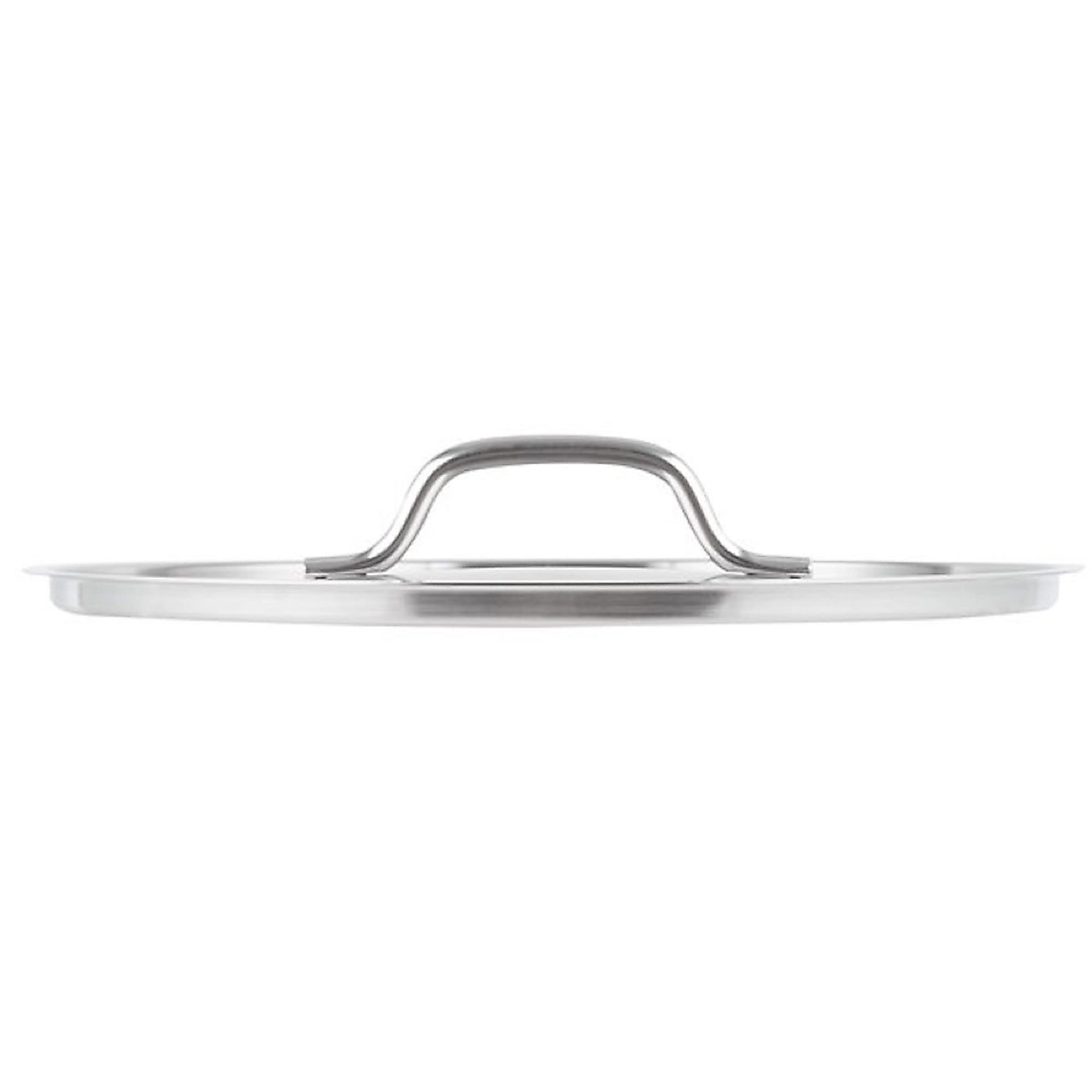 TrueCraftware- 80 qt. Stainless Steel Stock Pot Lid 20-3/8" Diameter x 5/8" Thickness- Heavy Duty Stock Pot Cover Stew Pot Simmering Pot Soup Pot Lid for Soup Pasta Vegetable Oven Safe & NSF Certified