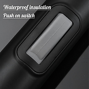 Electric Fish Scaler Powerful Cordless, Fish Scaler Remover No Mess, Waterproof Fish Scale Scraper-Built in 3000MA Rechargeable Lithium Battery (Black)