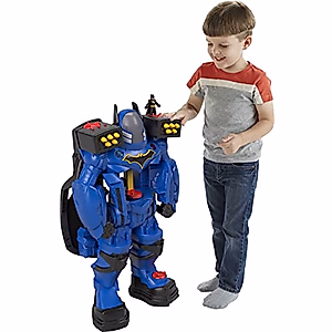 Imaginext DC Super Friends Batman Robot Playset, Batbot Xtreme, 30 Inches Tall with Figure and 11 Play Pieces for Preschool Kids [Amazon Exclusive]