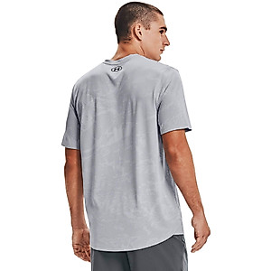 Under Armour mens Training Vent Camo Short-Sleeve T-Shirt , Mod Gray (011)/Black , Large