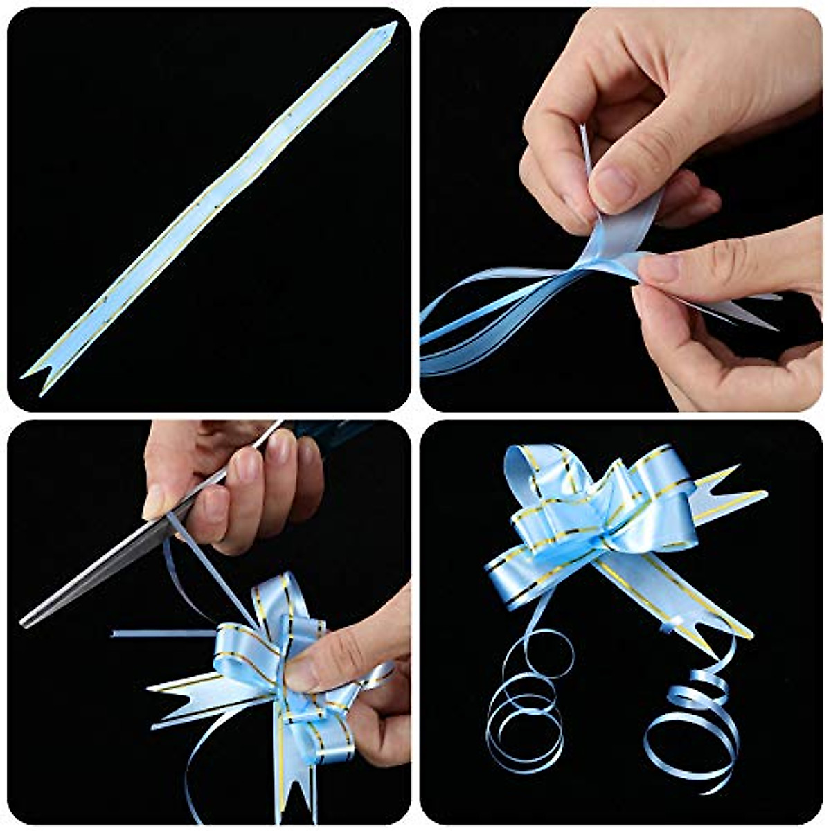 HESTYA 50 Counts Clear Flat Cello Treat Bags Cellophane Block Bottom Storage Bags Sweet Party Gift Home Bags with 60 Pieces Colorful Bag Ties (15 x 25 cm/ 5.9 x 9.8 Inch)