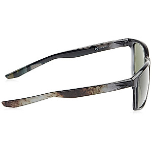 Nike Unrest Se Rectangular Sunglasses for male, Crystal Anthracite/NYC, 57 mm