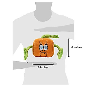 Spookley the Square Pumpkin 6" Plush Toy - Halloween Stuffed Animal Toy for Children