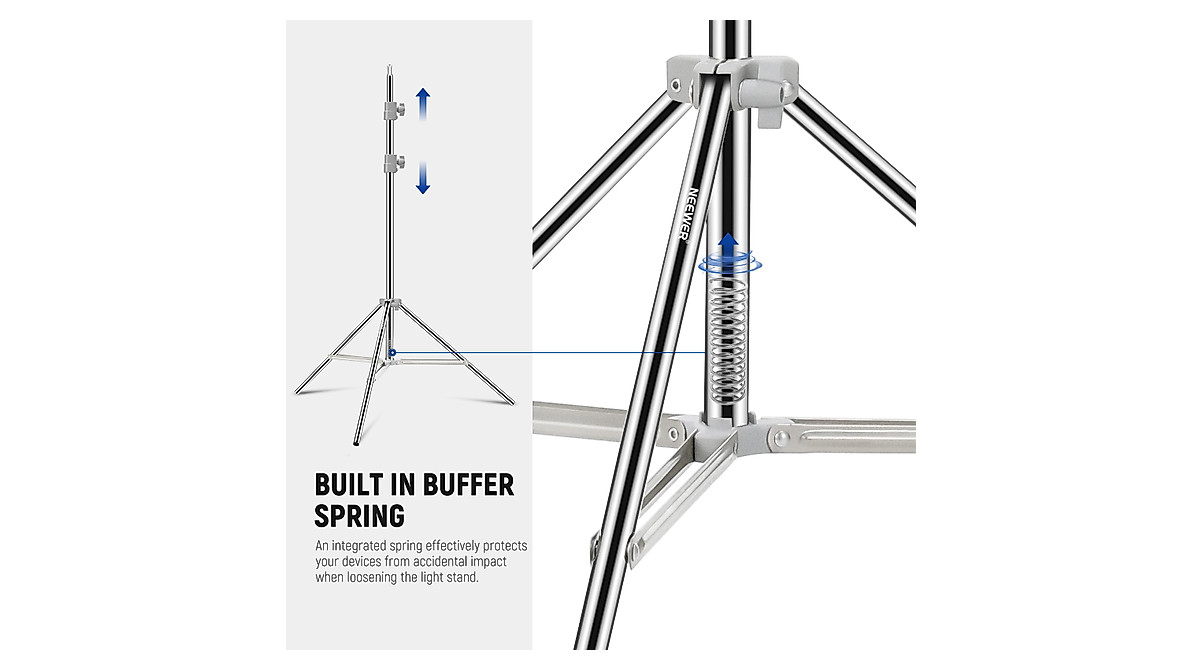NEEWER 75" Light Stand - Adjustable & Durable