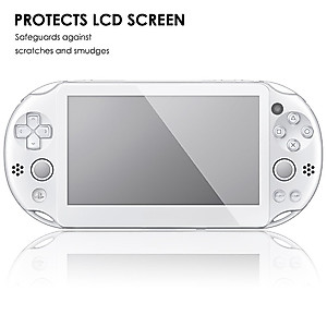 RDFJ Vita 2000 Screen Protector Anti-Scratch Tempered Glass Film for PSVita2000