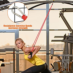 Skylety 3 Pcs Baseball Bands Baseball Resistance Exercise Bands Baseball Pitching Training Bands for Adult Baseball Training, 3 Levels(20 Lbs, 30 Lbs, 50 Lbs,Red)