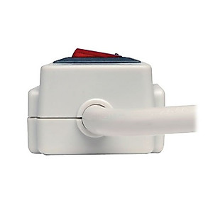 Tripp Lite 4 Outlet Surge Protector Power Strip, 4ft Cord, 1,000 Insurance (TLP404)