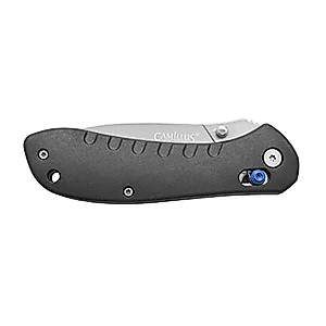 Camillus ROVAX 7.6-Inch Folding Knife, Pocket Knife with CUDA-Lock and GFN Handle, Black