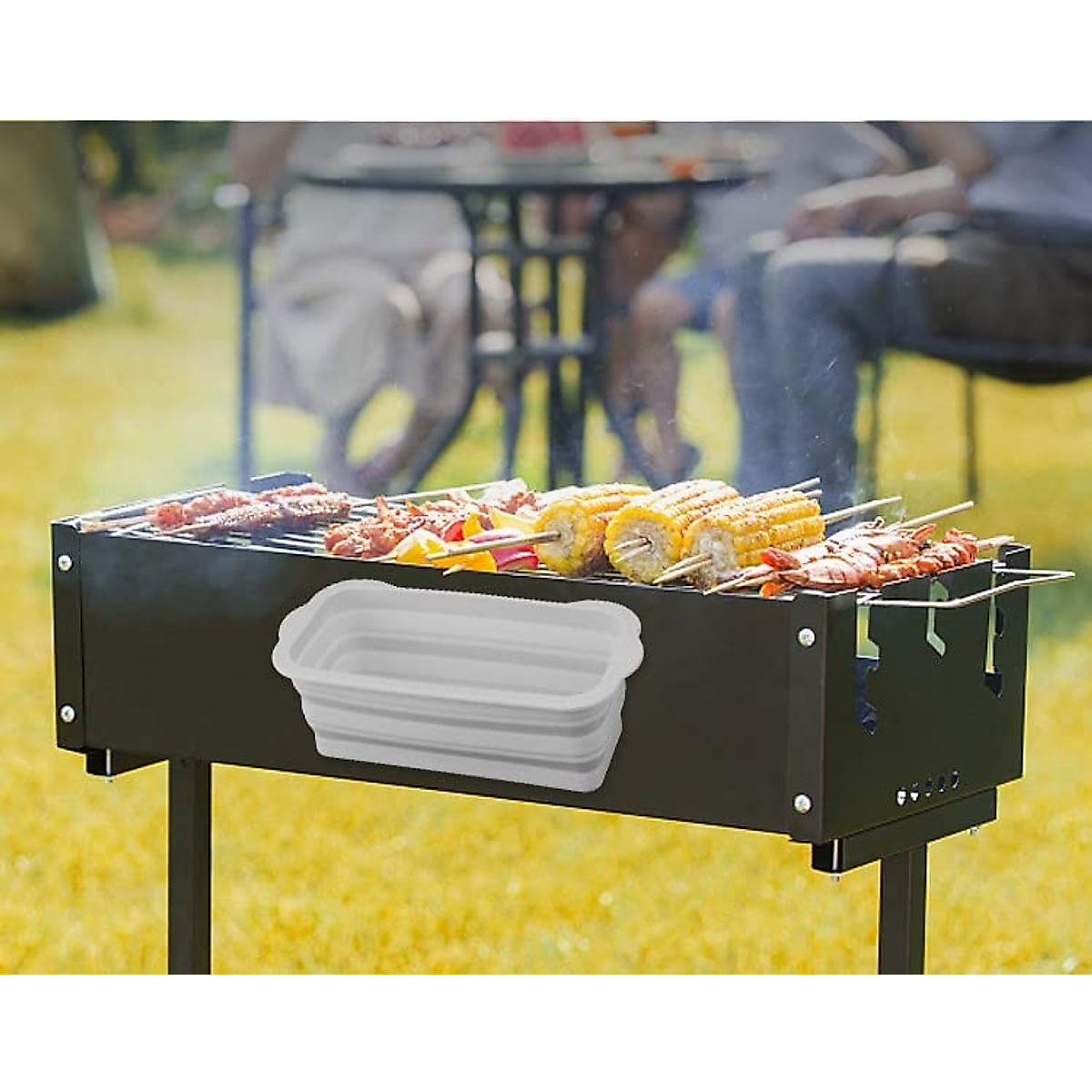 Damorr Replacement for Blackstone Grease Cup Liners & Blackstone Drip Pan Liners, for Blackstone Grease Catcher & Black Stone Grease Trays |Blackstone Griddle Accessories - Gray