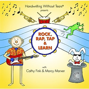 Rock, Rap, Tap, and Learn Readiness to Printing CD (Handwriting Without Tears)