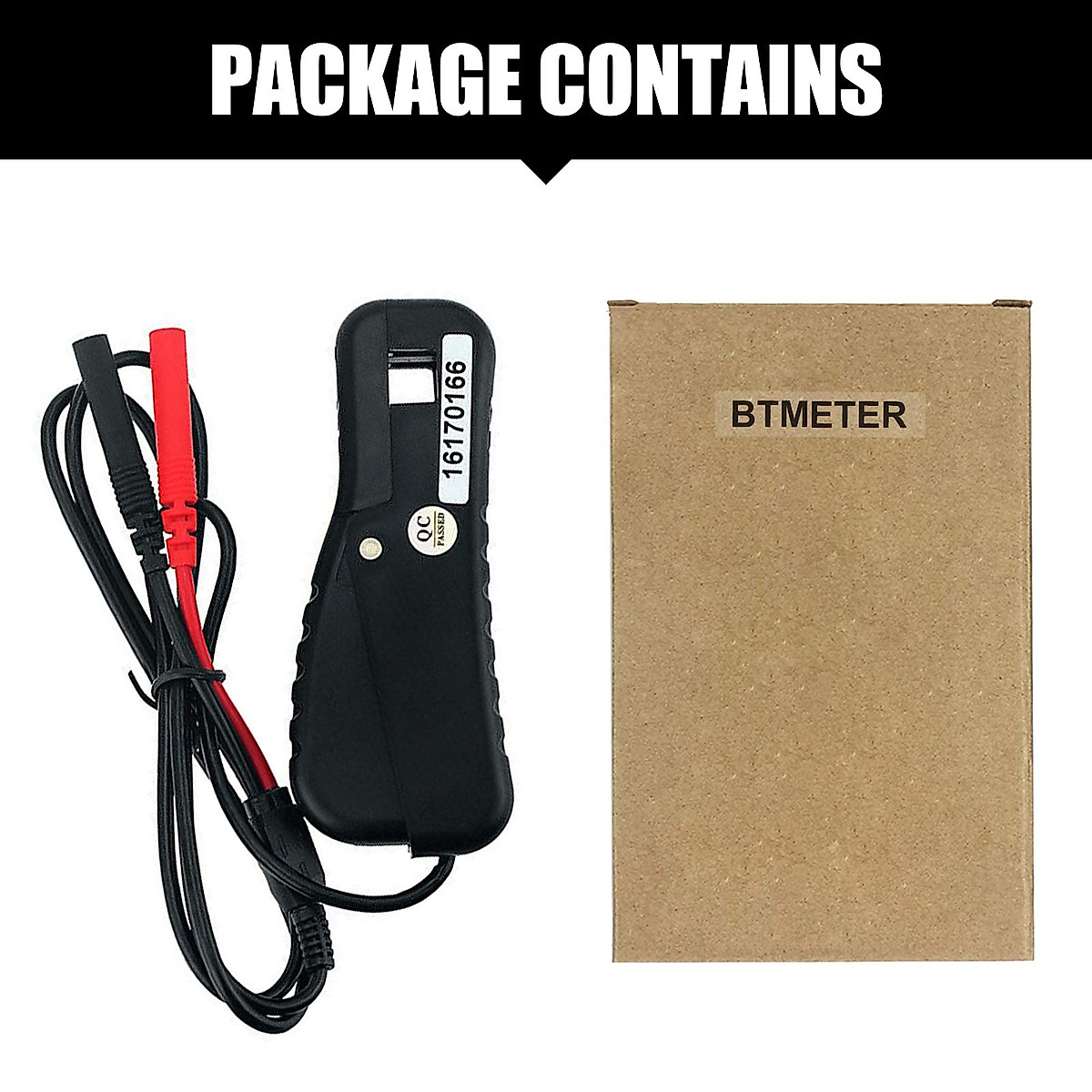 BTMETER BT-705A Signal Pick-up Inductive Clamp Lead, Measure Tach Range 600 RPM ~ 12000 RPM