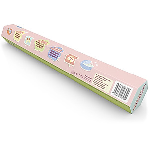 BabySteps Pregnancy Gift Scratch-Off Calendar - 236 Entertaining Facts & Tips