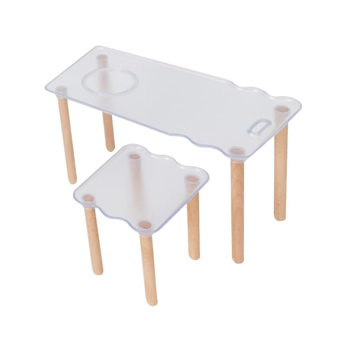 Wood Small Animals Stand Platform Natural Toy Cage Accessories For Hamster Squirrels Gerbil Chinchilla Parrots & Pet Hamster Platform For Cage