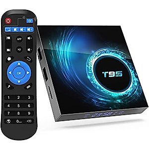 Android TV Box, Android Box 10.0 4GB RAM 32GB ROM H616 Quad-core 64bit with 2.4G/5G Dual WiFi Ethernet USB 3.0/ BT 5.0/ HD 6K TV Box