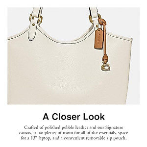 Coach Polished Pebble Leather Day Tote