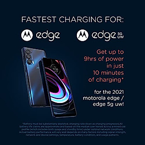 Motorola TurboPower 30 USB-C Charger - No Cable