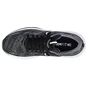 Saucony Omni 21 Women's Running Shoe, Black/White, 9.5