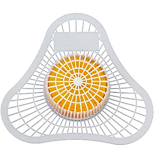 Long Lasting Urinal Screen and Deodorizer w/ Non-Para Block 12 Pack. Universal-Fit, Citrus-Scent Cake Releases Cleaning Agents To Remove Odor. Durable Mat Limits Janitorial Cleaning & Supply Needs