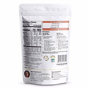 Good Dees Low Carb Baking Mix,Carrot Muffin & Cake Mix, Keto Baking Mix, No Sugar Added, Gluten Free, Dairy-Free, Diabetic (3g Net Carbs, 12 Serving)