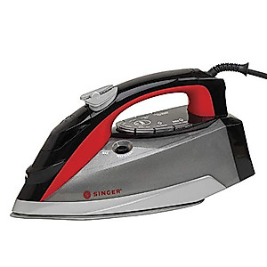 SINGER | SteamLogic Plus 7070 Steam Iron with 1775 Watts, 45 Minutes of Continuous Steam Output, and 300 ml Tank Capacity
