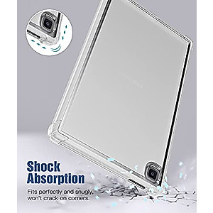TiMOVO Clear Case for Samsung Galaxy Tab A7 Lite 8.7 2021 (SM-T220/T225/T227), Shockproof Drop Protection Slim Lightweight TPU Transparent Back Cover Shell for Galaxy Tab A7 Lite 8.7 2021 Tablet