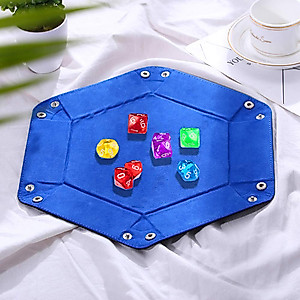 Yiotfandoll 60PCS Polyhedral Dice D10 Dice Game Dice for RPG MTG DND Dice Table Games Board Game (Color 1)