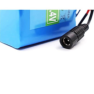 OXEXE E-Bike Lithium Battery Pack 24V (29.4v) 10Ah 7S2P 18650 Li-ion Rechargeable Battery Pack, 29.4v 10000mAh Electric Bicycle Moped Balancing Scooter+ 29.4V 2A Charger