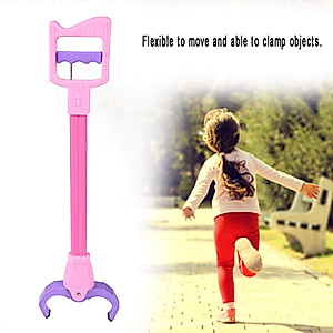 Niiyen Durable Grabber Toy, Children Intelligence Toy Hand Claw Grabber Kids Grabbing Pick Up Toys with Flexible Movement and Accompanying Sound for Playing at Daily Life(Pink)