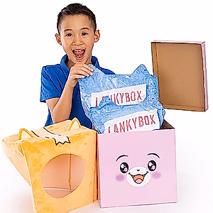 LankyBox Giant Foxy Mystery Box Foxy Mystery Box with 10 Exciting Toys to Discover Inside, Officially Licensed Merch