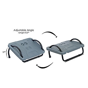 Furinno Hidup New Pebbles Therapy Technique Adjustable Angle Footrest