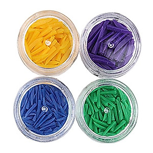 4 Sizes Disposable Dental Plastic Wedge,Disposable Diastema Wedges,Dental Fixing Wedge