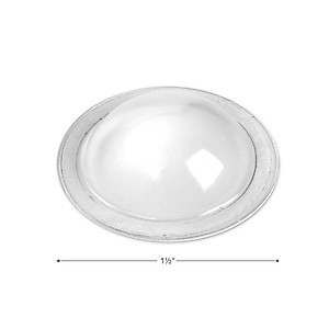 Tim Holtz Alterations Tiny Snowglobes Thinlit Dies and Dimensional Domes - 2 Item Bundle