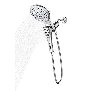 Moen 220C2EP Verso Rainshower/Handshower Combination with Infiniti Dial and Magnetix Docking, Chrome