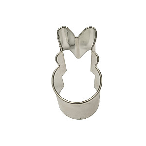 Mini Easter Marshmallow Bunny Rabbit 2 Inch Cookie Cutter from The Cookie Cutter Shop – Tin Plated Steel Cookie Cutter