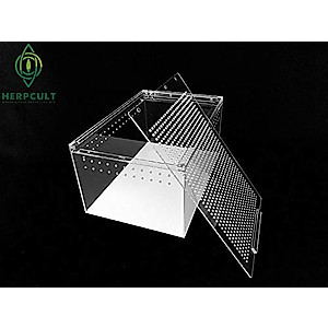 SOBAKEN Herpcult Magnetic Acrylic Large Enclosure 12 x 8 x 6