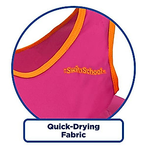 Swimschool TOT Swim Training Vest for Toddlers, Colors May Vary