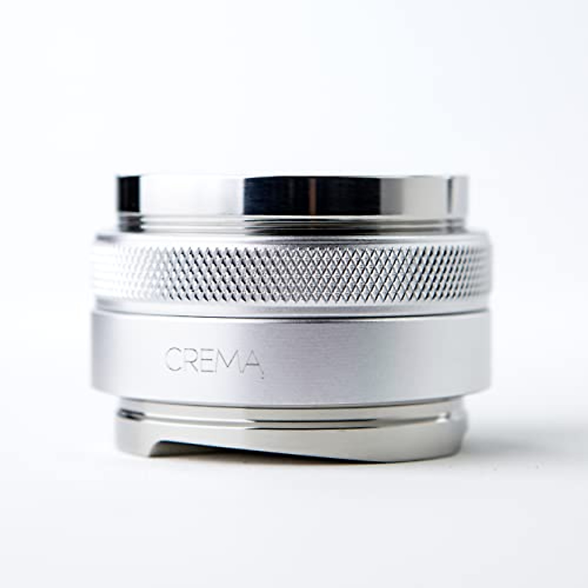 Crema Coffee Products | 53.3mm Coffee Distributor/Leveler & Hand Tamper | Fits 54mm Breville Portafilters | Double Sided, Adjustable Depth | Beautiful Espresso Hand Tampers