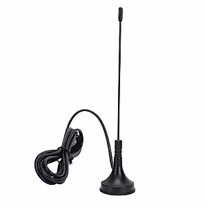 Cuifati Portable TV, 5 Inch Portable Mini TV 1920x1280 16: 9 Small TV with 1500mAh Battery for Outdoor Caravan/Car/Camping/Bedroom