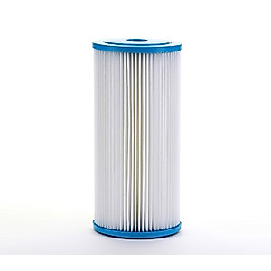 SPC-45-1030 R30-BB & RS6 Compatible Sediment Pleated Water Filter Washable Reusable 4.5 x 10-30 Micron (6 Pack)