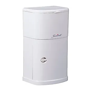 Janibell M250H ABS 4-Gallon Cabinet Door Mount Waste Disposal System, Rectangular, 9-13/16" Width x 13-3/8" Depth x 21-5/8" Height, White