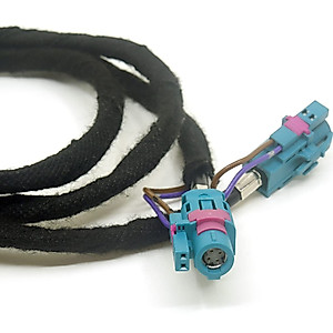 colorparts2016 HSD LVDS Vedio Cable 80cm 4+2P Dacar Compatible with BMW NBT EVO Unit CID Monitor Retrofit