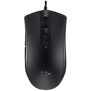 HyperX Pulsefire Core - RGB Gaming Mouse, Software Controlled RGB Light Effects & Macro Customization, Pixart 3327 Sensor up to 6,200DPI, 7 Programmable Buttons, Mouse Weight 87g