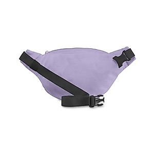 JanSport Fifth Avenue Fanny Pack Crossbody Bags for Women, Men - Stylish, Durable Waist Bag with Adjustable Belt, Main Zippered Pocket, Quick Stash Pocket, Travel Essentials, Pastel Lilac