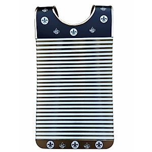 Zydeco Washboard "BLACK & GOLD" Key of Z Rubboards Frottoir Scrubboard Percussion Instrument Free Scratchers Handmade Louisiana Made By Tee Don Authentic Original